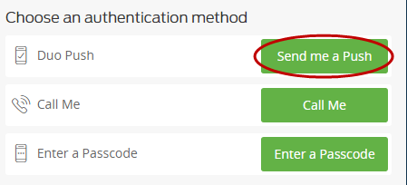 Duo - Authenticating | OSU Health Plan